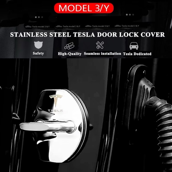 Tesla | Other | Tesla Door Lock Striker Plates | Poshmark